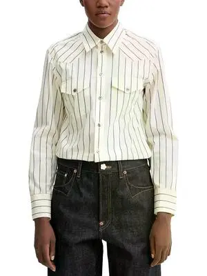Zadig&Voltaire Striped Long-sleeve Shirt - Neutrals