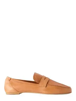 JAMIE HALLER Jamie Haller Leather Loafers Copper