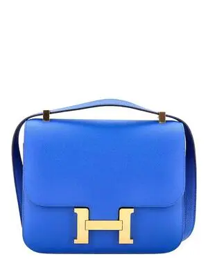 Hermès 23 Constance Bag Epsom - Blue