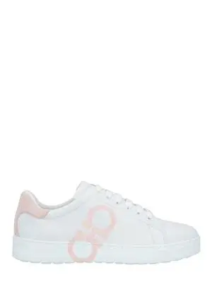 FERRAGAMO Calfskin Sneakers - White