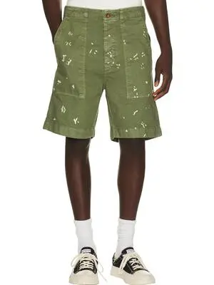 President's Bermuda Fatigue Shorts - Olive