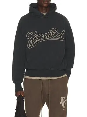 Fear Of God Fear Of God Brushed Fleece 09 Classic Fit Hoodie Black
