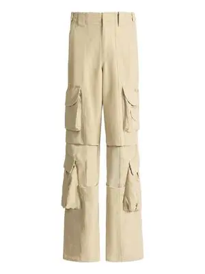 BALMAIN Balmain Washed Cotton Cargo Pants