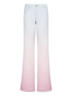 Balmain X Evian Loose Fit Gradient Jeans - Multicolor