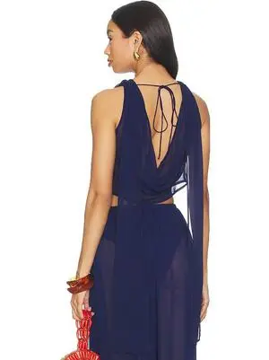 SHANI SHEMER Shir Top - Blue