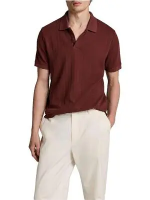 Vince Drop-needle Pima Cotton Polo Shirt - Stripe