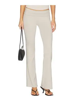 SKIMS Cotton Jersey Foldover Pant - Stone