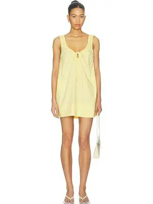 MADISON THE LABEL Jacey Dress - Lemon