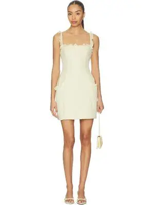 Amanda Uprichard Andreina Dress - Cornsilk