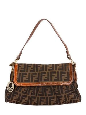 FWRD RENEW Zucca Chef Shoulder Bag - Brown