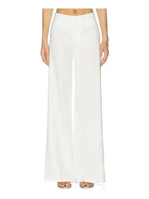 ALICE + OLIVIA Alice + Olivia Wide Leg Cuffed Pants
