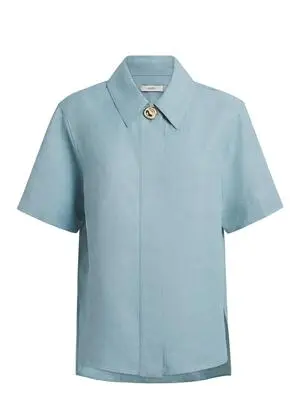 JOSEPH Joseph Short-Sleeve Volu Shirt