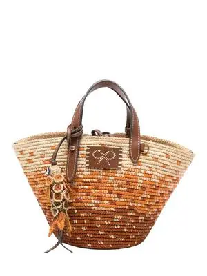 ANYA HINDMARCH Woven Tote Bag - Neutrals