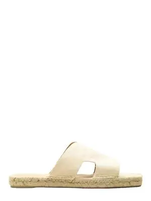 CastaÑer Cut-out Flat Espadrilles - Neutrals