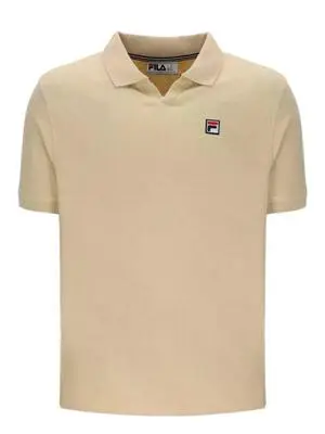 FILA Tristiano Logo-patch Short-sleeve T-shirt - Neutrals