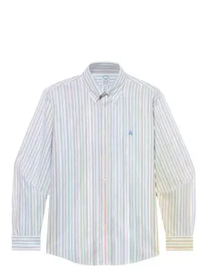 Brooks Brothers Striped Shirt - Red