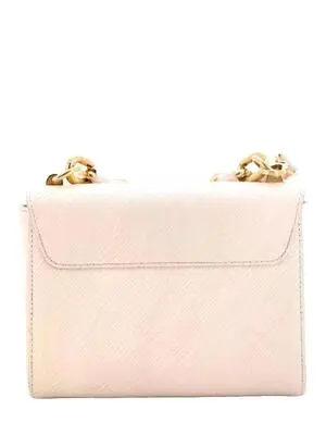 LOUIS VUITTON Epi Leather Chunky Chain Twist Mm Shoulder Bag - Neutrals