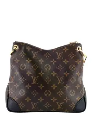 LOUIS VUITTON Odeon Nm Monogram Canvas Pm Bag - Brown