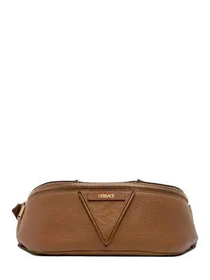 Versace V Greca Signature Belt Bag - Brown