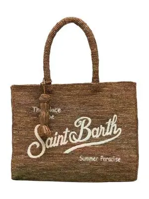 MC2 SAINT BARTH Vanity Tote Bag - Brown