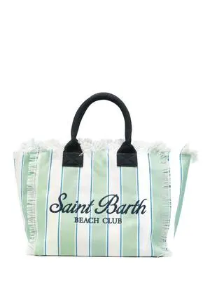 MC2 SAINT BARTH MC2 Saint Barth Vanity Tote Bag Green