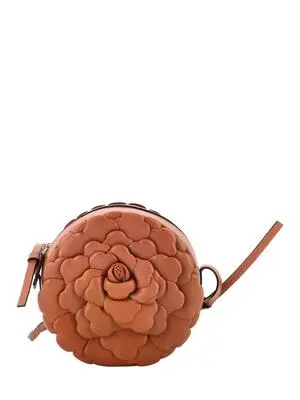 VALENTINO Valentino Garavani Atelier 03 Rose Edition Round Crossbody Bag
