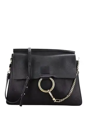 Chloé Faye Medium Shoulder Bag - Black