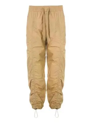 PORTS V Slim-fit Drawstring Track Pants - Brown