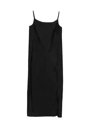 SAMUEL GUÌ YANG Sleeveless Dress With Side Slit - Grey