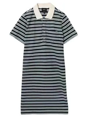 A.p.c. Raye Dress - Blue
