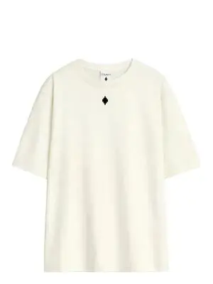 COUNTY OF MILAN Logo-print T-shirt - Neutrals