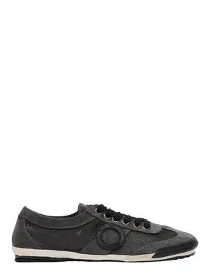 ARO Joaneta Barefoot Charcoal Sneakers - Black