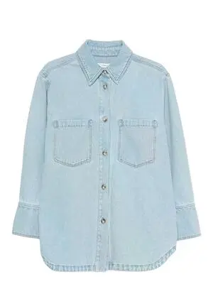 JOSEPH Patch-pocket Denim Shirt - Blue