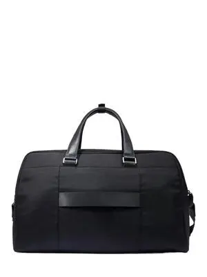 PIQUADRO Logo Plaque Duffel Bag - Black