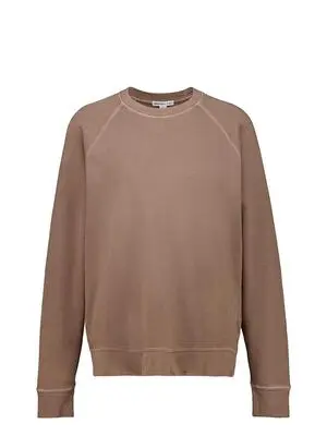 JAMES PERSE Vintage French Terry Sweatshirt - Brown