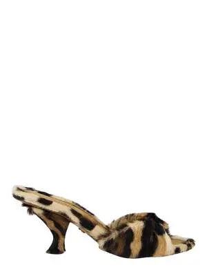 Dolce & Gabbana Leopard-print Keira Mules - Amimal Print