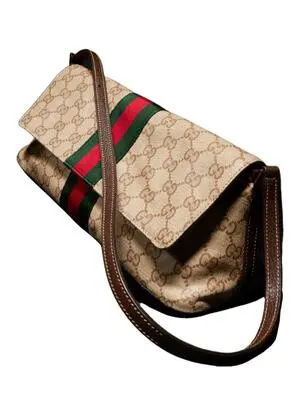 Gucci Madison Medium Shoulder Bag - Sand And Dark Brown