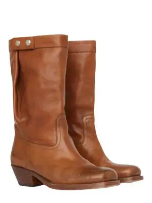 ISABEL MARANT ÉTOILE Isabel Marant Round Head Short Boots