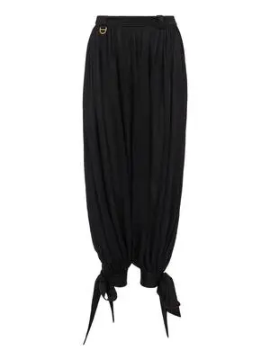 Chloé Pleated Trousers - Black