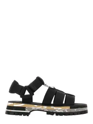 Chloé Open Toe Platform Sandals - Black