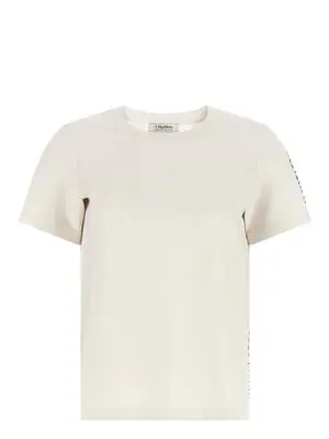 MAX MARA Max Mara Short Sleeve T-Shirt With Logo Detail