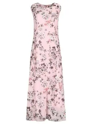 Max Mara Floral-print Cap-sleeve Maxi Dress - No