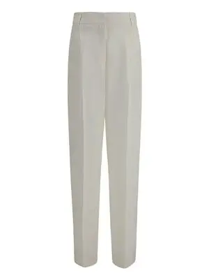 Max Mara Max Mara Linen Trousers Gray