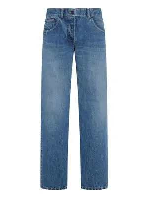 THE ROW Fima Jeans - Medium Indigo