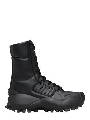 WILLY CHAVARRIA X Adidas Originals Forum Mid Lace-up Boots - Black