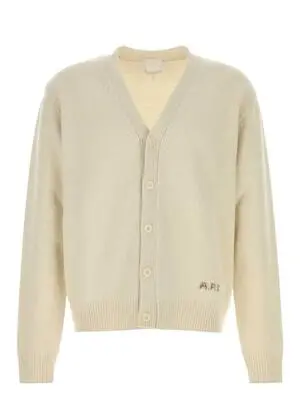 A.p.c. Kevin V-neck Cardigan - Nude