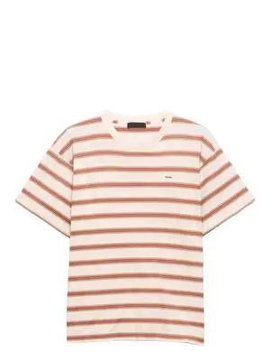 Prada Cotton T-shirt - Opal/camel