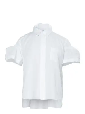 SACAI Sacai Short Sleeve Shirt With Patch Pocket