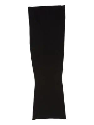 Alaïa Ribbed High-neck Open-back Jumper - Black