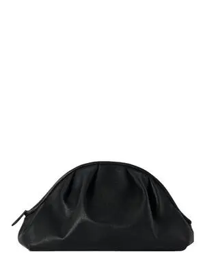 THE ROW Charlotte Clutch Bag - Black